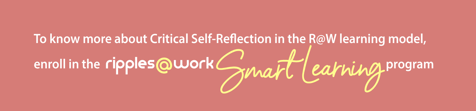 Critical Self-Reflection – Ripplesatwork